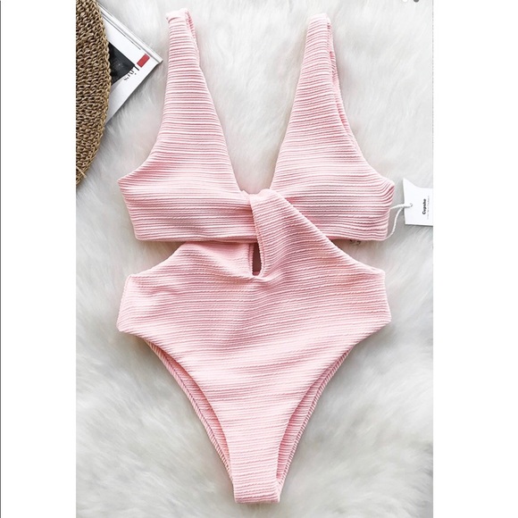 Cupshe | Swim | One Piece Swimsuit With Cutouts | Poshmark